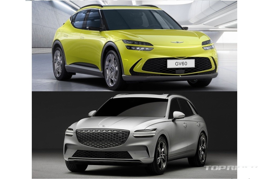 제네시스 GV60 VS GV70 전기차, 가성비는 GV60가 앞선다