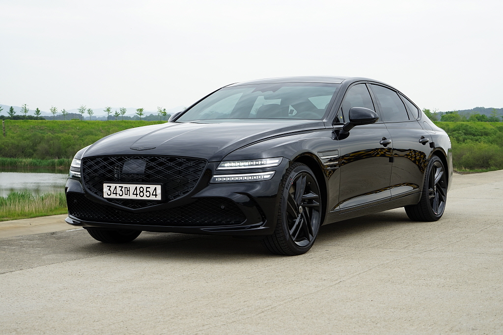 [시승기] 제네시스 G80 블랙, 380마력에 어울리는 젊은 분위기